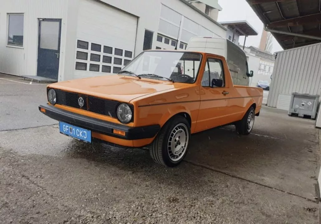 VW - Caddy - Orange - RONAL - Turbo - Silber - 15 Zoll • felgengalerie.de
